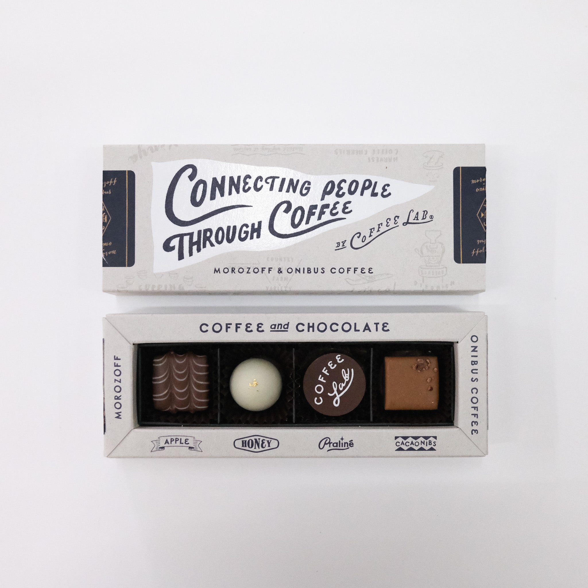 【COFFEE LAB 2026】オニバスショコラ 4個入り | ONIBUS COFFEE